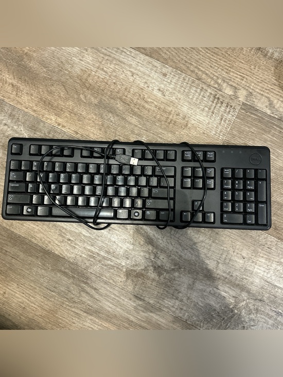 Dell | Other | Dell Black Wired Usb Keyboard | Poshmark